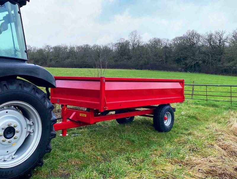 Winton 3 tonne hydraulic tipping trailer – Newparts (Oxford) Ltd